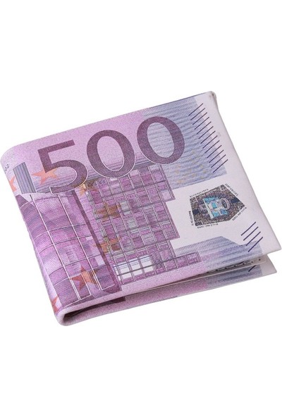 Laqaydükkan34 Euro Şeklinde Cüzdan