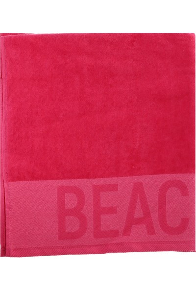 Fabrika Fuşya Kadın Plaj Havlusu