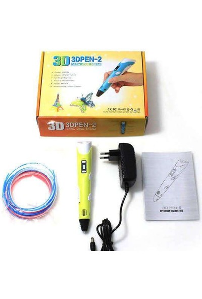 Amazeus Üç Boyutlu Yazıcı 3D Kalem Pen Printer