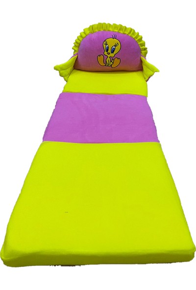 Anasons Portatif Çocuk Koltuğu 0-6 Yaş Pembe Sarı Tweety PS3726 Anasons Portatif Çocuk Koltuğu 0-6 Yaş Pembe Sarı Tweety PS3726