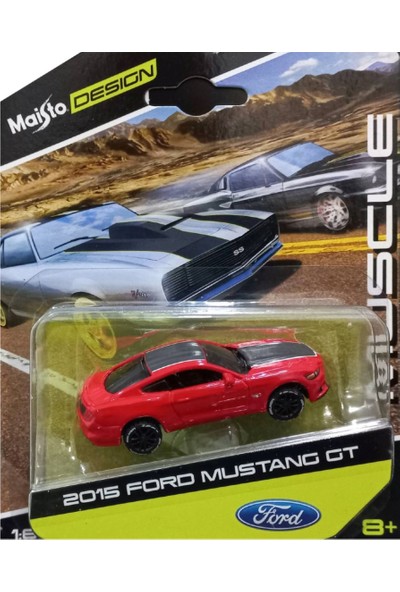 Maisto 1:64 Design Arabalar Muscle Serisi '15 Ford Mustang Gt Kırmızı Maisto 1:64 Design Arabalar Muscle Serisi '15 Ford Mustang Gt Kırmızı