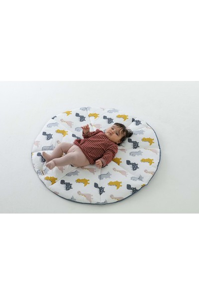 Her Bebek Yuvarlak Oyun Matı - Dinazorlar