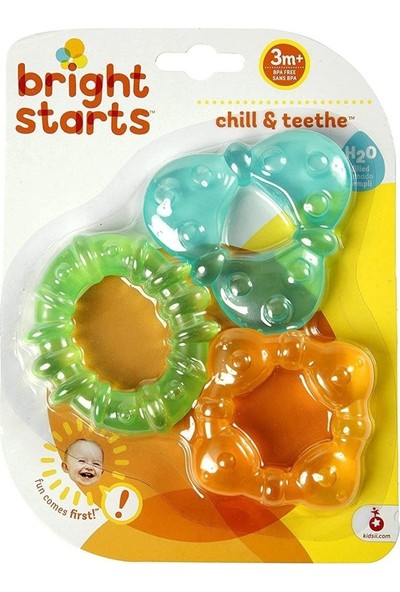 Bright Starts Store Bright Starts Üçlü Yüzük Sulu Dişlik Bright Starts Store Bright Starts Üçlü Yüzük Sulu Dişlik