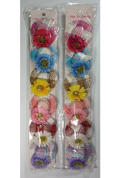 Kasımpatılı Şapkalı Çıt Çıt Saç Tokası 