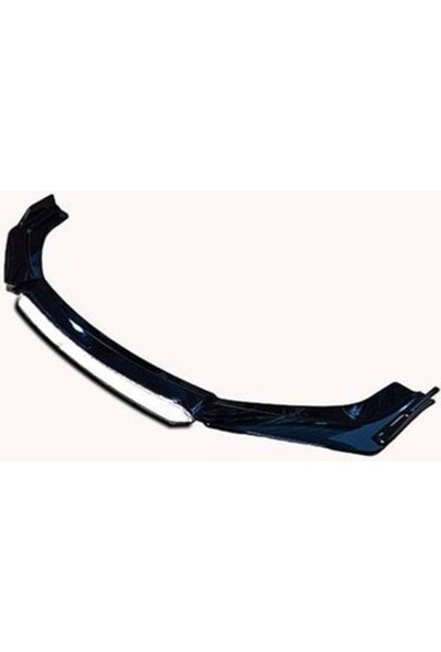 Sare Honda Civic Fc5 2016-2021 4 Parça Beyaz Ön Ek Piano Black Lip