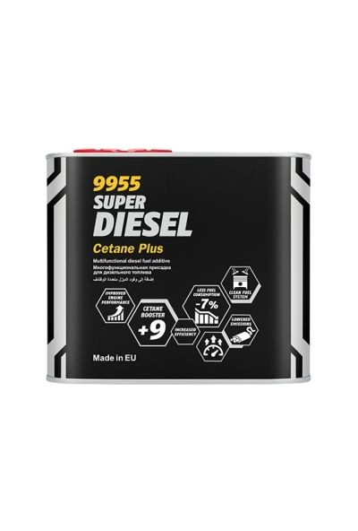 Mannol MN9955-0.5ME Super Diesel Cetane Plus 0.5 L (Üretim YILI:2021) Mannol MN9955-0.5ME Super Diesel Cetane Plus 0.5 L (Üretim YILI:2021)