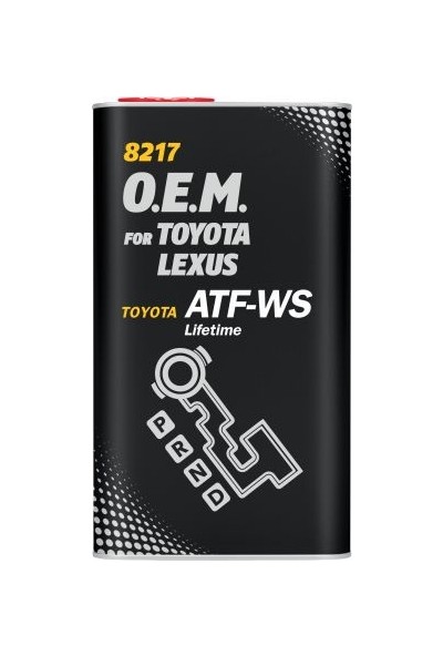 Mannol MN8217-4ME O.e.m Atf Ws (Metal) 4 L (Üretim YILI:2021) Mannol MN8217-4ME O.e.m Atf Ws (Metal) 4 L (Üretim YILI:2021)