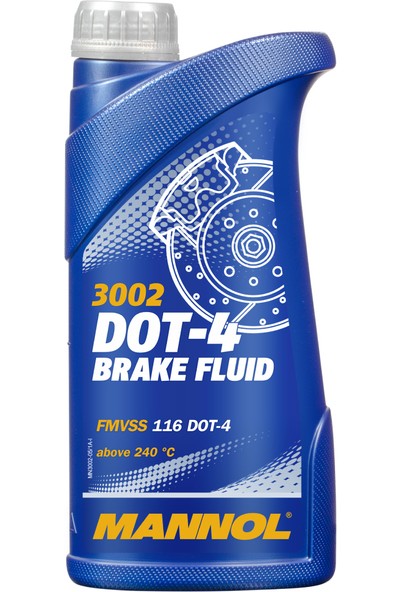 Mannol MN3002 Dot-4 455GR (Üretim YILI:2021) Mannol MN3002 Dot-4 455GR (Üretim YILI:2021)