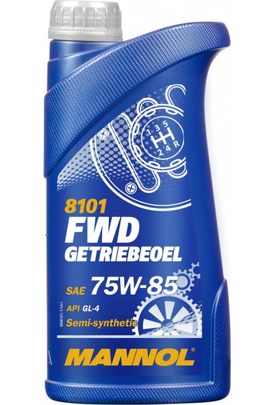 Mannol MN8101-1 Fwd Getrıebeoel Sae 75-W 85 Apı Gl-4 1 L (Üretim YILI:2021) Mannol MN8101-1 Fwd Getrıebeoel Sae 75-W 85 Apı Gl-4 1 L (Üretim YILI:2021)