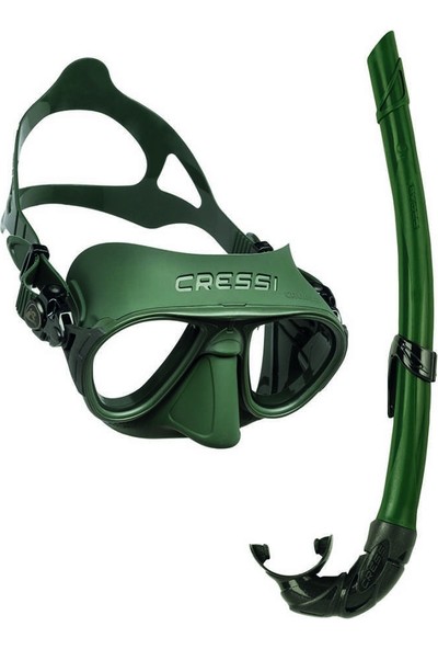 Cressi Calibro Maske Corsica Şnorkel Seti Cressi Calibro Maske Corsica Şnorkel Seti