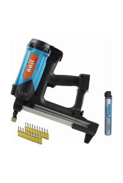 Nail GSN40 Gazlı Betona Çivi Çakma Tabancası(Çift Bataryalı)+ 15.000 Çivi (Gazlı)