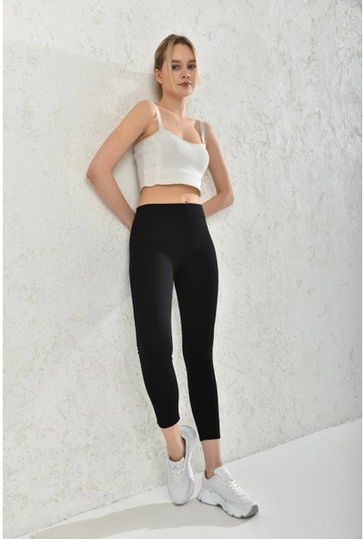 Rodi RD22YB290006 Kadın Tayt Yanı Tırtıklı Şeritli (2201)