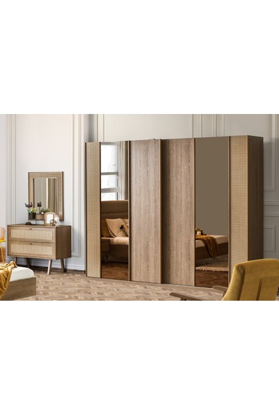 Grena Sürgülü Gardırop Grena Sürgülü Gardırop