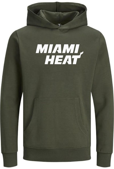 Tyke Miami Heat Baskılı Sweatshirt