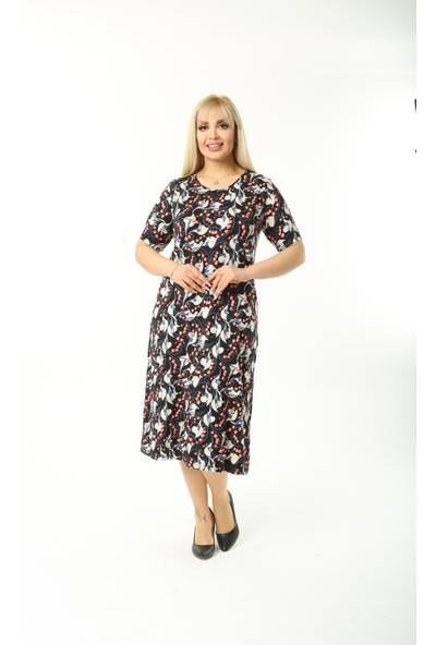 Dora's Clothes Kırmızı Çiçekli Elbise Dora's Clothes Kırmızı Çiçekli Elbise