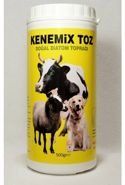 Kenemix KEN-500 Kene Bit Pire Önleyen Doğal Diatom Toprak Kenemix Di-Ar Ultra 500 gr Kenemix KEN-500 Kene Bit Pire Önleyen Doğal Diatom Toprak Kenemix Di-Ar Ultra 500 gr