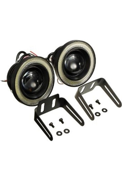 Balp Angel Far 76 mm Beyaz Mavi Mercekli Buz Mavi Angel LED Halkalı Sis LED 2 Adet Balp Angel Far 76 mm Beyaz Mavi Mercekli Buz Mavi Angel LED Halkalı Sis LED 2 Adet