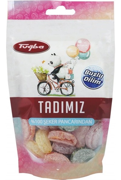 Tuğba Kuruyemiş Buzlu Dilim Şeker 100 gr