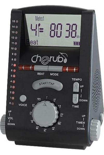 Cherub WSM260B Siyah Dijital Metronom Cherub WSM260B Siyah Dijital Metronom