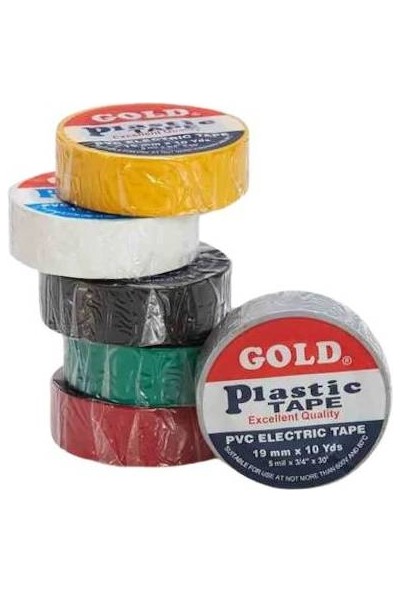 Gold Tape Pvc Elekrtrik Bandı Lacivert