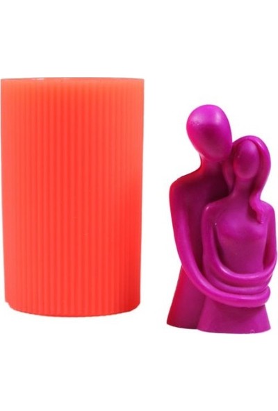 Kimyacınız Sevgililer Günü Silikon Mum Kalıbı M-123