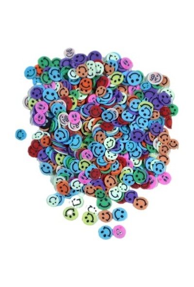 Kimyacınız Gülen Yüz Emoji Epoksi Süsleme Aksesuarı 6 gr