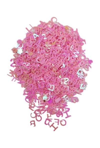 Kimyacınız Pembe Harf Desenli Epoksi Reçine Süsleme Aksesuarı 8 gr Kimyacınız Pembe Harf Desenli Epoksi Reçine Süsleme Aksesuarı 8 gr
