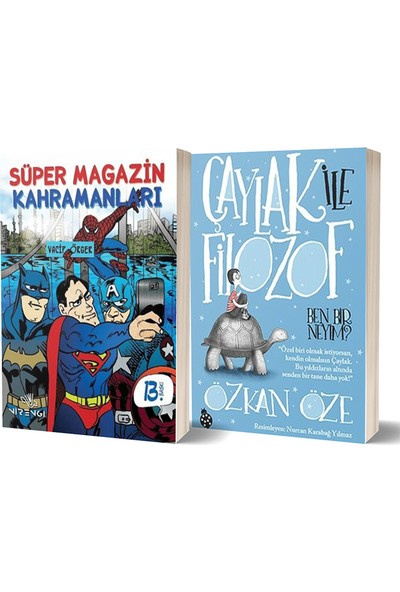 Süper Magazin Kahramanları - Çaylak ile Filozof-Ben Bir Neyim? 2 Kitap Set Süper Magazin Kahramanları - Çaylak ile Filozof-Ben Bir Neyim? 2 Kitap Set