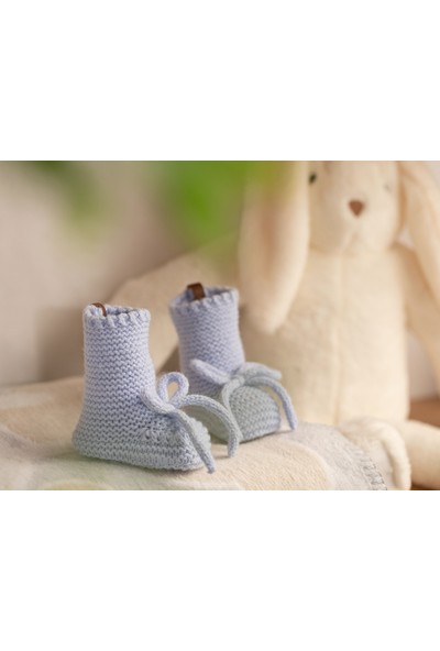 English Home Natural Bebe Çorap 6-12 Ay Mavi English Home Natural Bebe Çorap 6-12 Ay Mavi