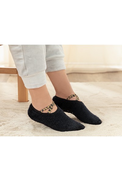 English Home Leo Plush Kadın Peluş Çorap 36-38 Siyah English Home Leo Plush Kadın Peluş Çorap 36-38 Siyah