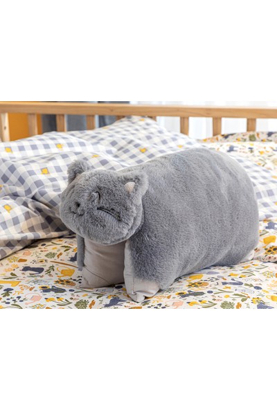 English Home Cat Polyester Dekoratif Yastık 41 x 40 cm Gri English Home Cat Polyester Dekoratif Yastık 41 x 40 cm Gri