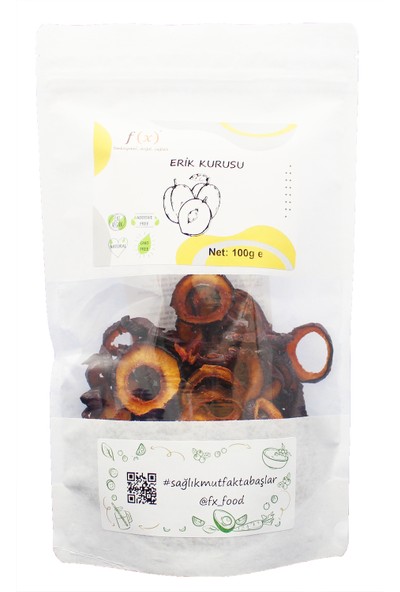 Fx Food Kurutulmuş Erik 100 gr