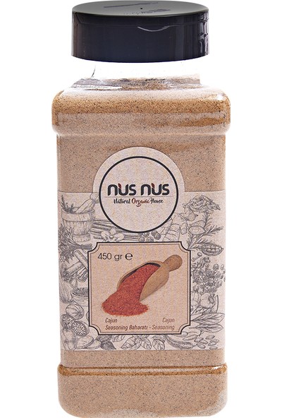 Nusnus Cajun Seasoning Baharatı 450 gr
