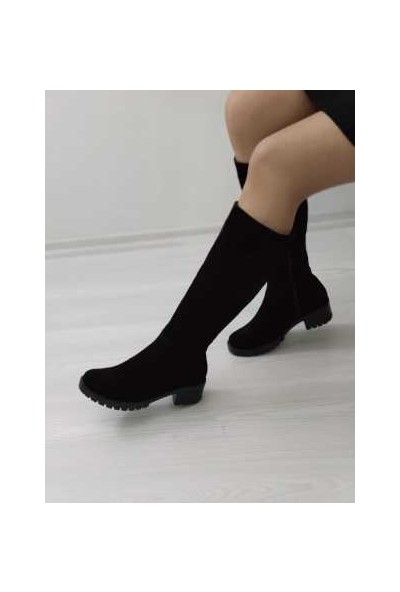 Pamuk Hakiki Deri Nubuk Çizme