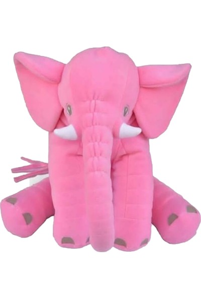 Anasons Uyku Arkadaşı Uyku Fili Polar Kumaş 60 cm Pembe PS3377