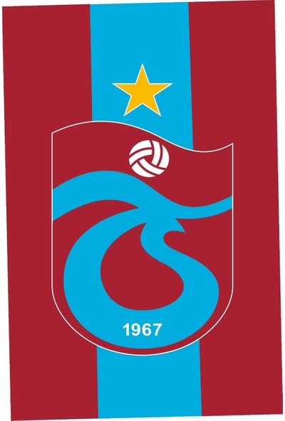 Oktav Trabzonspor Bayrağı 100X150 3 Çubuklu Bmb Oktav Trabzonspor Bayrağı 100X150 3 Çubuklu Bmb
