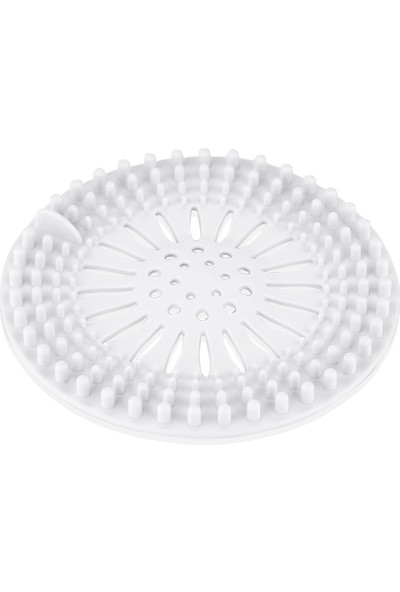 Taç Lavabo ve Banyo Süzgeci Beyaz