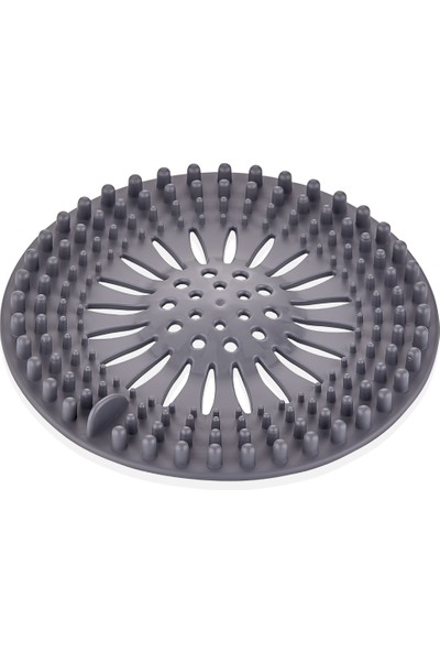 Taç Lavabo ve Banyo Süzgeci Gri