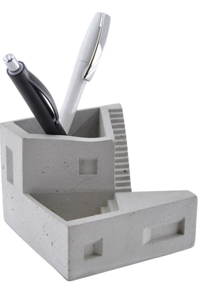 Beton Masaüstü Kalemlik, BTNMS-2018228