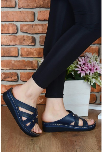 Poliva 1950 Monta Lacivert Günlük Kadın Rahat Terlik Poliva 1950 Monta Lacivert Günlük Kadın Rahat Terlik