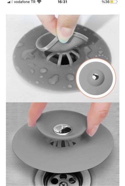 In Dream Lavabo Süzgeci - Evye Süzgeci - Küvet Süzgeci