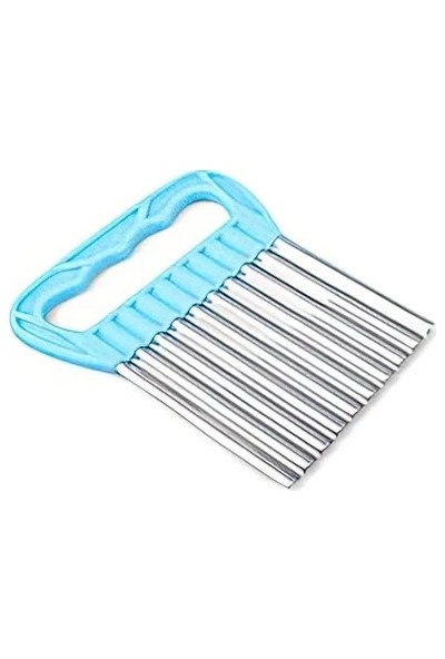 In Dream Tırtıklı Patates Cips Dilimleyici Pratik Şekilli Sebze Meyve Doğrayıcı