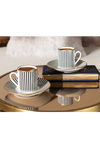 Madame Coco Evorde Mila 2'li Kahve Fincan Seti