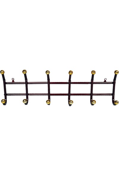 Aky Kırmızı Lüks Kapı Arkası Kancalı Vidalı 6 Parmak Aky Kırmızı Lüks Kapı Arkası Kancalı Vidalı 6 Parmak