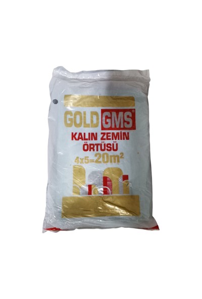 GMS Gold Gms Boya Badana Örtüsü Koruyucu Kalın Zemin Örtüsü 30 M2 ( 4 X 7,5 M.)