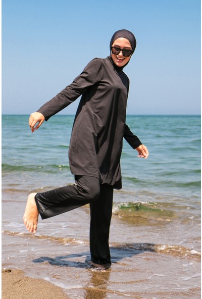 Marina Tam Kapalı Mayo 1969 - Siyah