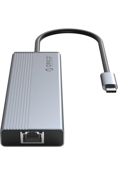 Orico 5-In-1 Type-C To 3 Port Usb3.0 RJ45 Ethernet Pd Adaptör 5sxrj Orico 5-In-1 Type-C To 3 Port Usb3.0 RJ45 Ethernet Pd Adaptör 5sxrj