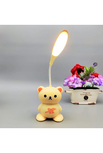 Sevimli Ayıcık LED Masa Lambası