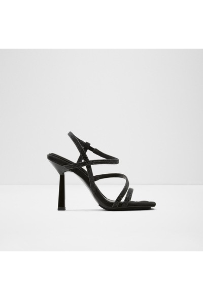 ALDO Adrocan Sandalet Yüksek Topuklu Sandalet;abiye Sandalet - Siyah