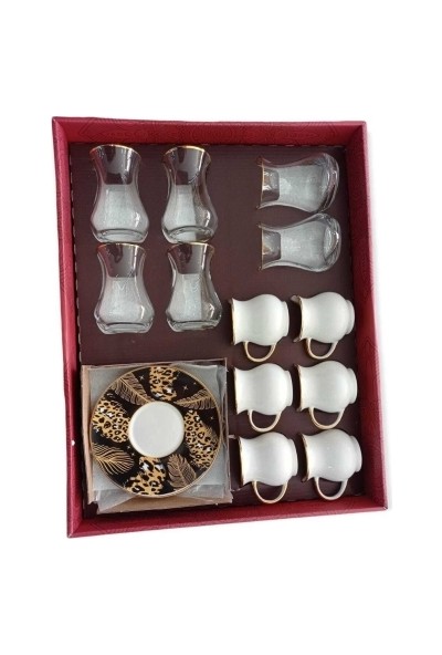 Lavin 18 Parça Çay Kahve Seti